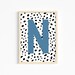 Personalised Initial Print Childrens Prints Nursery Prints Kids Prints ...