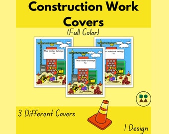 Printable Folder Covers - Etsy