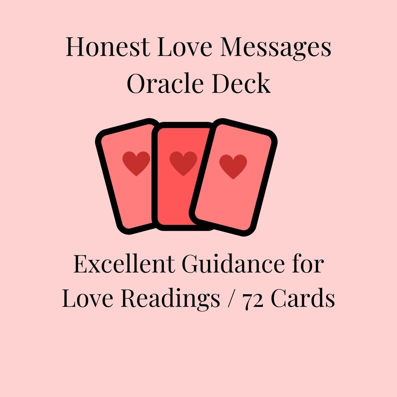 Printable Oracle Cards / Real-life Love Messages & Notes / - Etsy