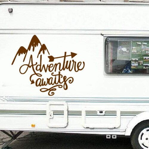 Pink Flamingo Camper RV Motor Home Mural Vinyl Graphic Decal - Etsy