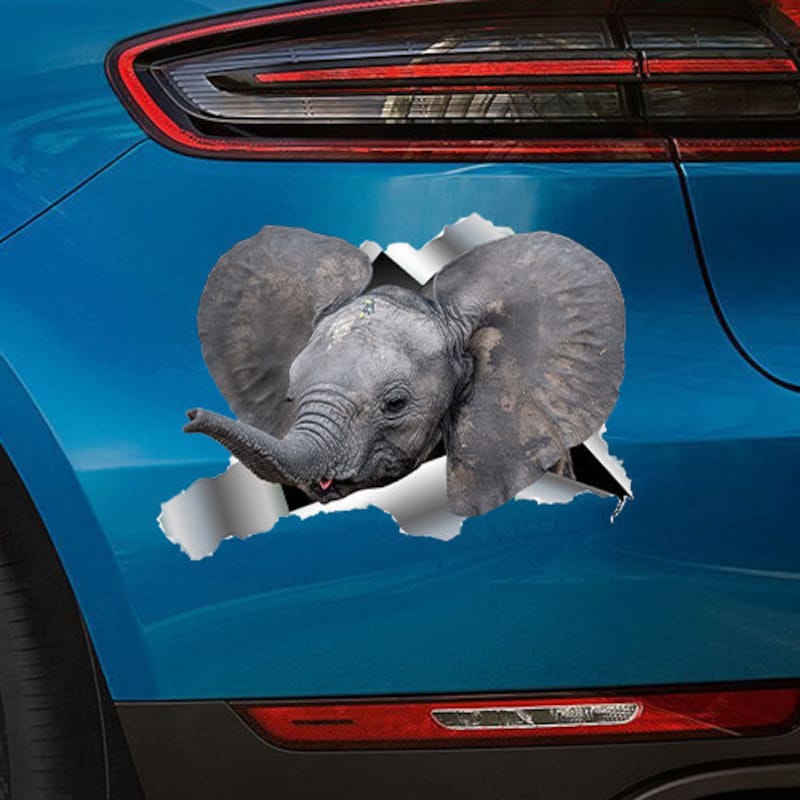 Elephant Decal - Etsy
