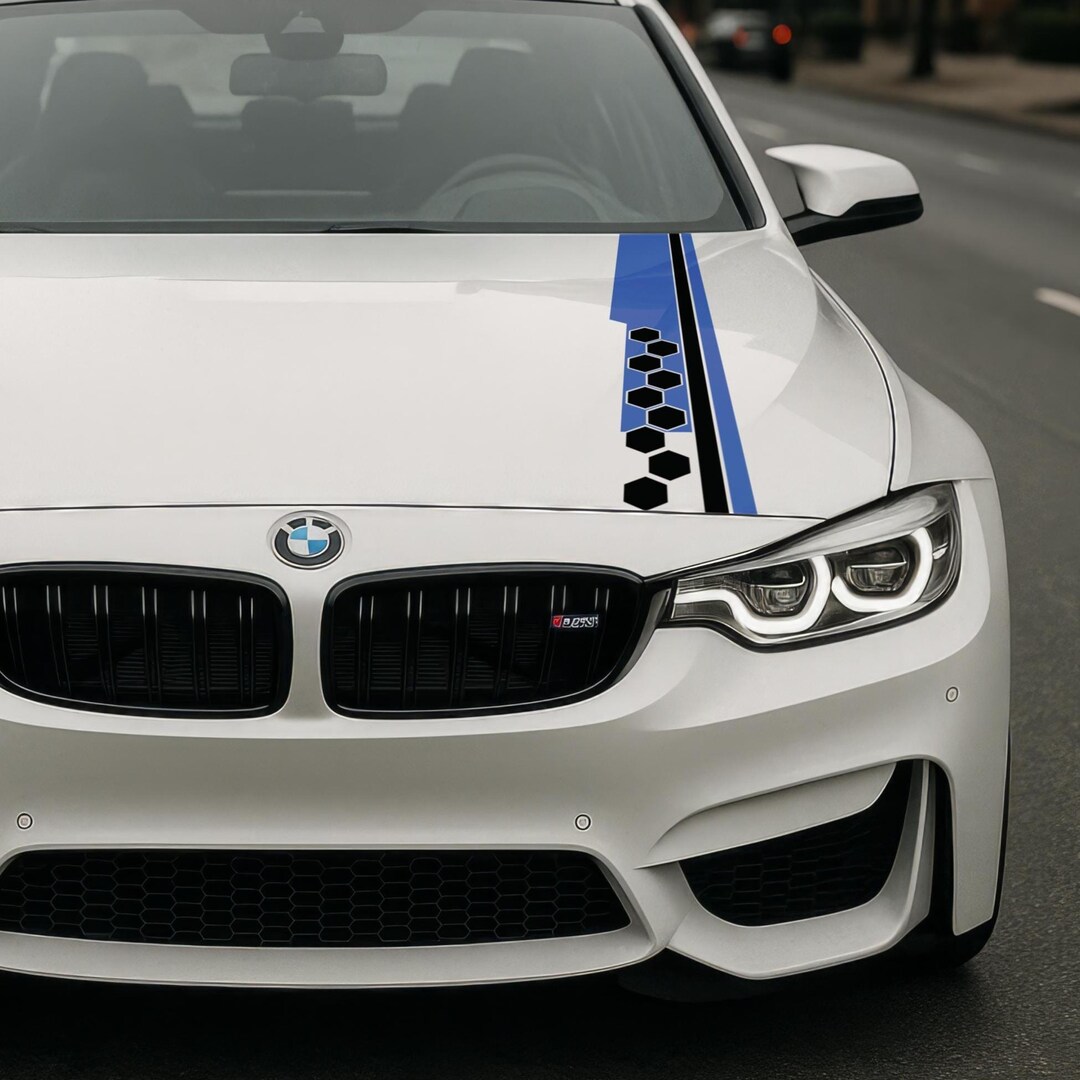 Geometric Stripe JDM Car Removable Decal Set, Suitable Any Car and ...