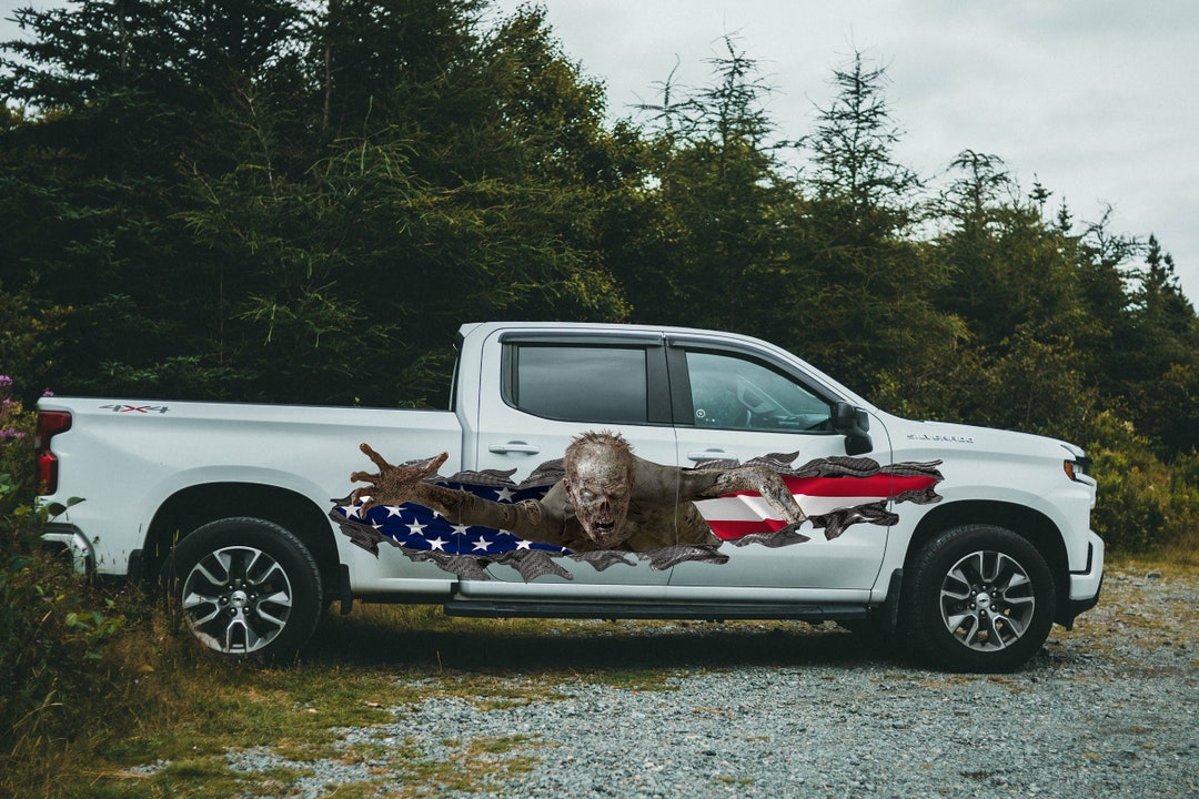 Big Car Decal - Side Decal Body 4x4 - Large Vinyl Wrap for Truck RV ...