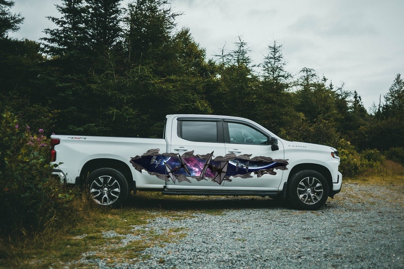 Side Body Car Decal With Space Ships - Side Decal Body 4x4 - Large ...