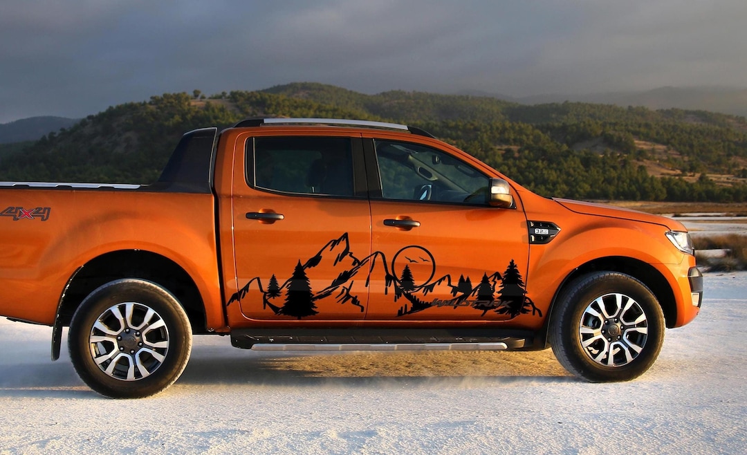 Mountain Car Body Side Sticker, American Forest Nature Body Large ...