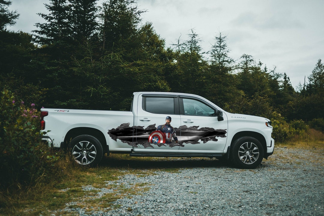 Superhero Themed Large Decal for Car. Large Jeep Wrap. Side Body 4x4 ...