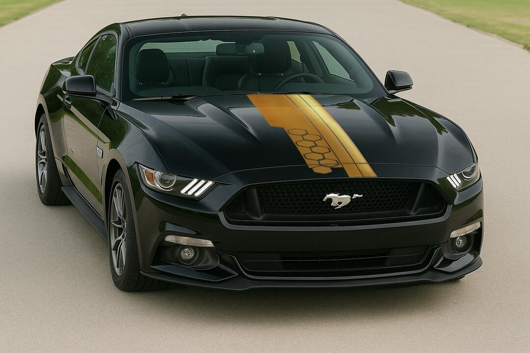 Geometric Hex and Stripe JDM Car Removable Decal Set, Suitable Any Car ...