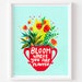 Life is Tough but so Are You, Positive Quote Print, Teen Room Decor ...