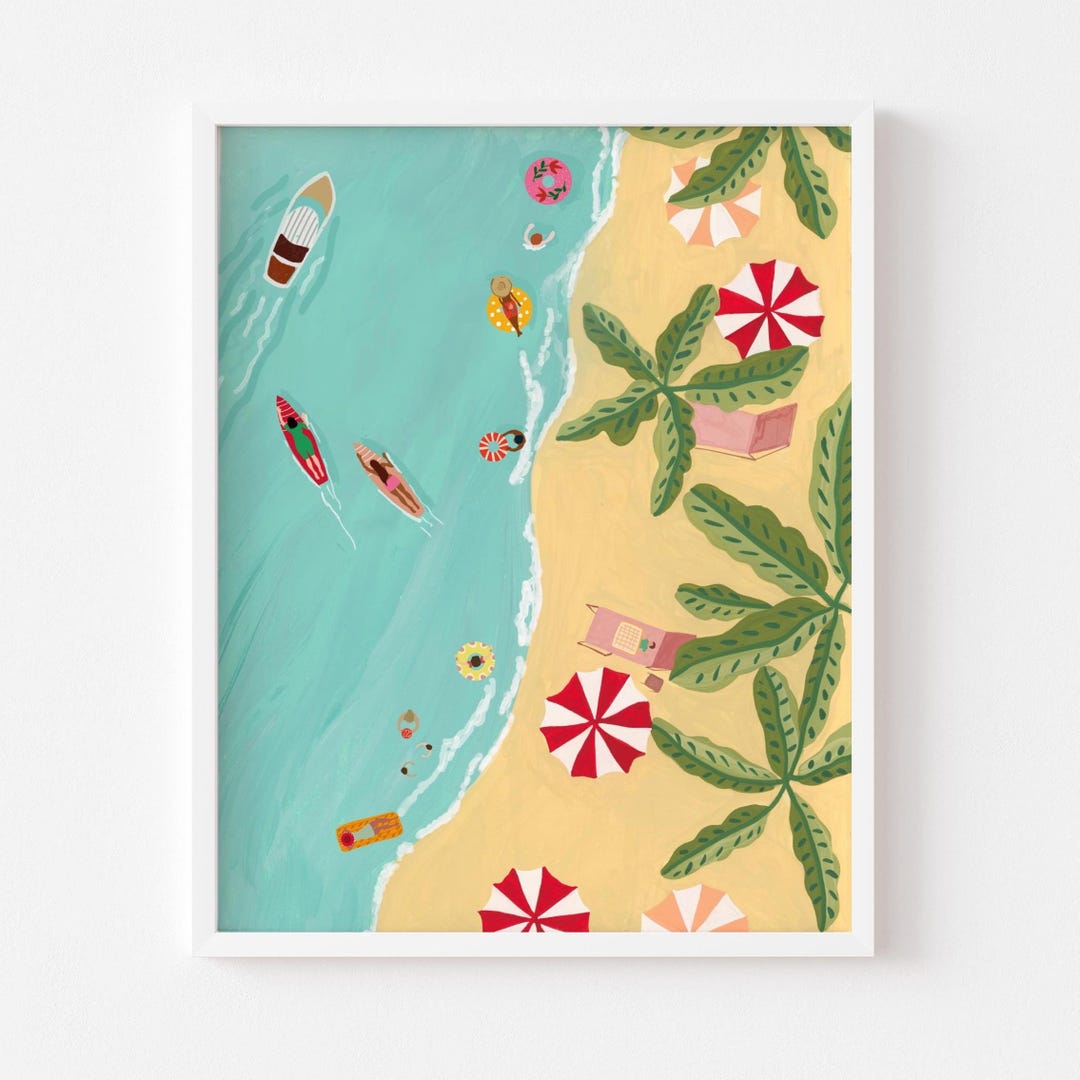 Mexico Art Print, Ocean Art, Beach Decor, Art Prints, Ocean Artwork ...