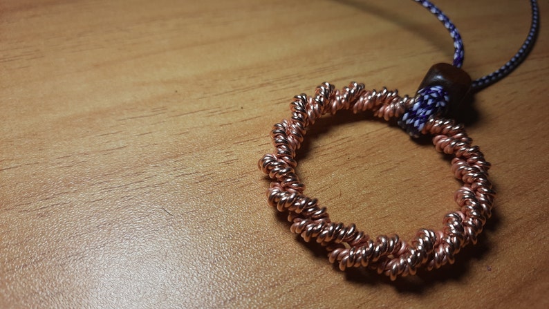 Tensor Ring Pendant energy Cubit 764 Mhz - Etsy