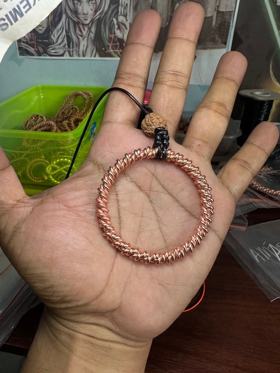 Tensor Ring Pendant 528 Mhz (cosmic Connected Cubit) - Etsy