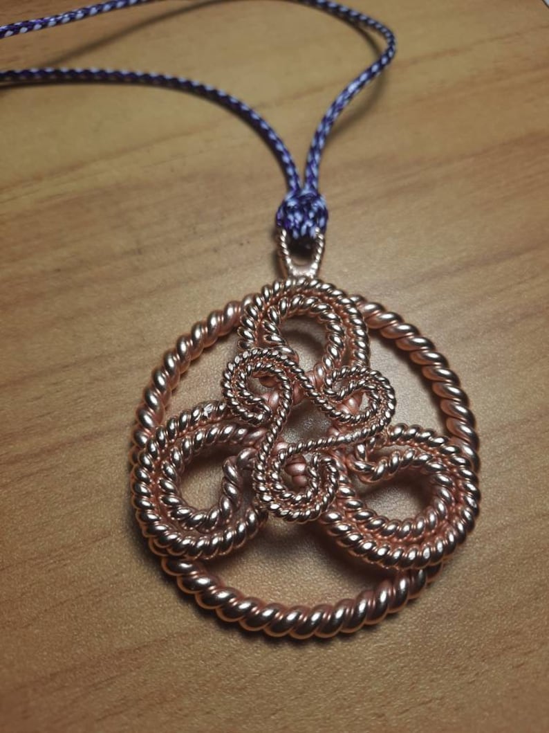 Tensor Ring Double Heddeka Pendant sacred & Lost Cubit - Etsy