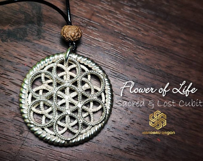 Tensor Ring Generator Flower of Life Silver Plated (sacred and Lost ...