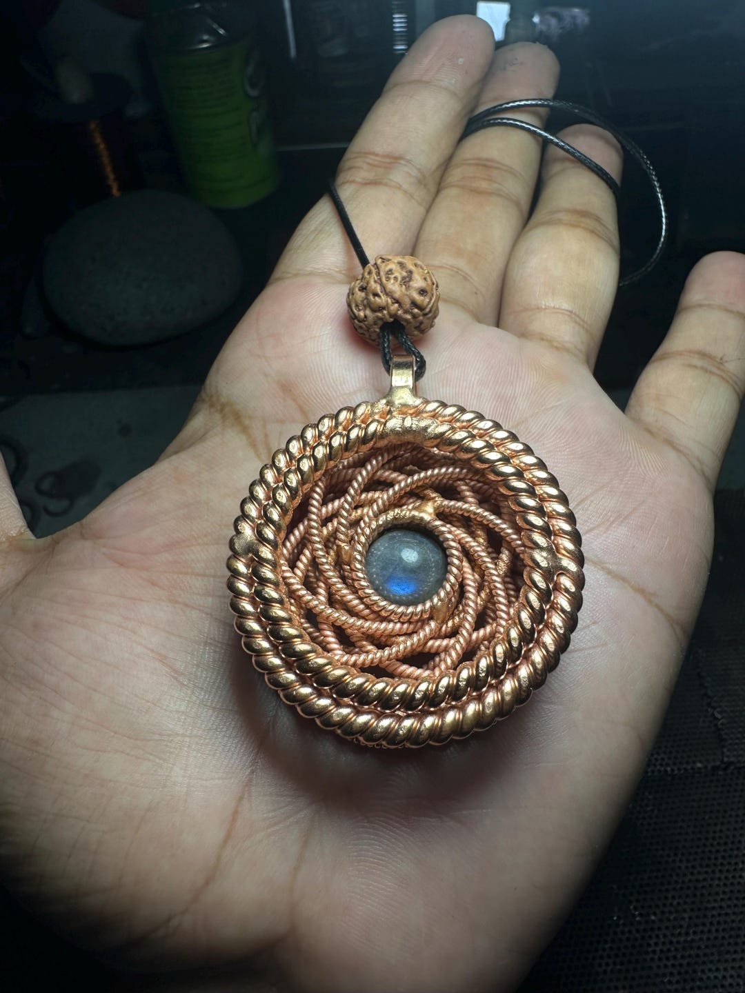 Tensor Ring Generator Rodin Vortex Labradorite ( Lost, Sacred and Empowerment Cubit) - Etsy