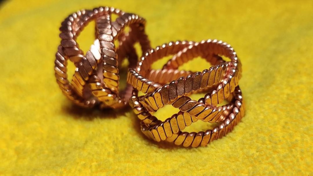 Tensor Field Generator Finger Ring (sacred Cubit) - Etsy