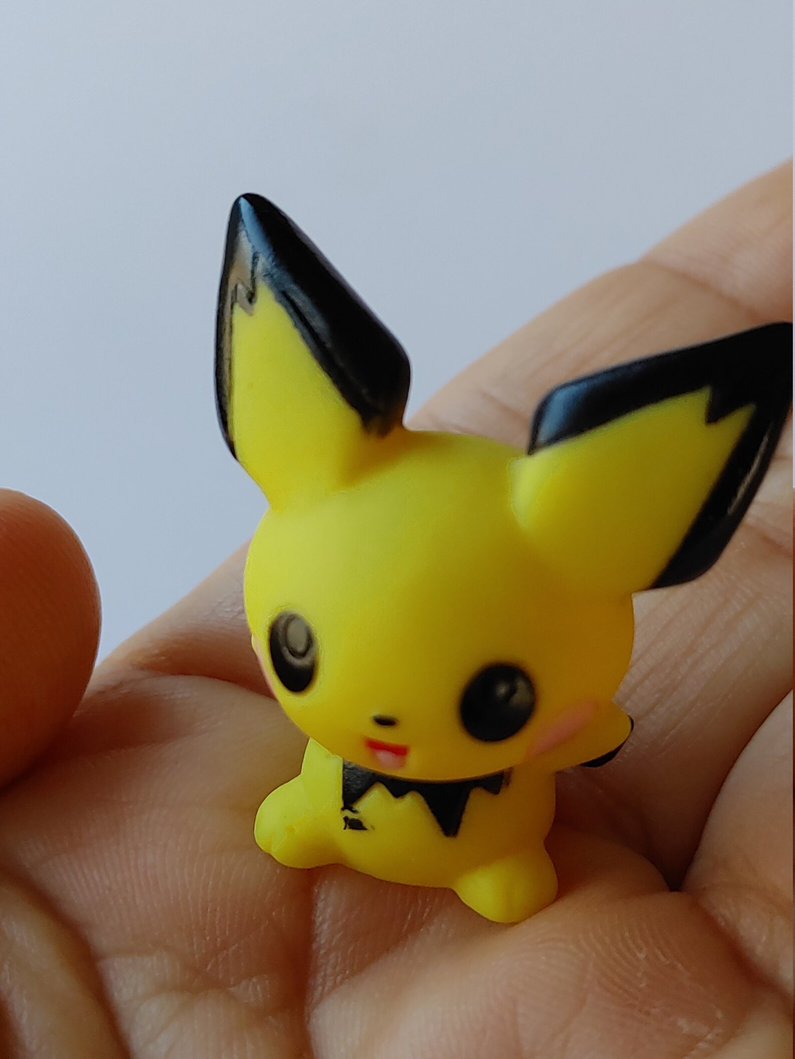 Pichu No172 Pokemon Soft Figure Finger Puppet Vintage 1998 Kawaii ...