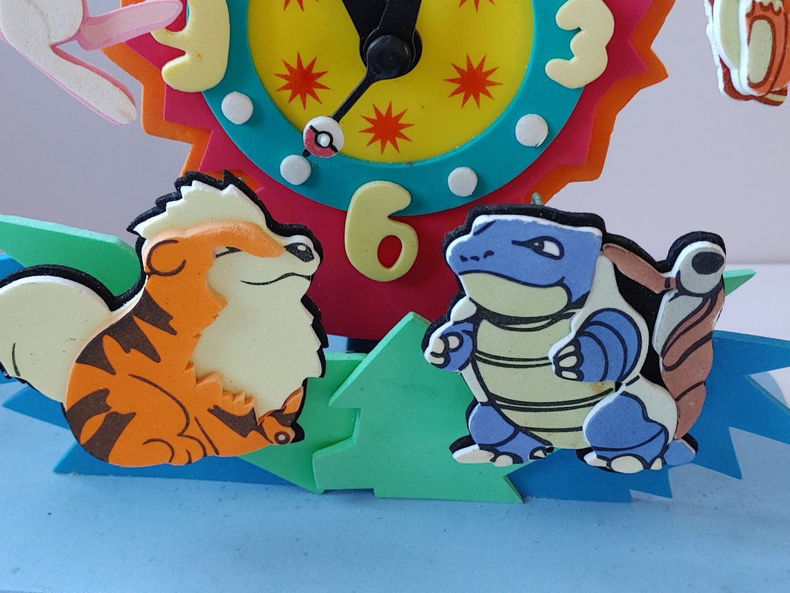 Pokemon Pendulum Clock Table Clock Vintage Ultra Rare Japanese - Etsy