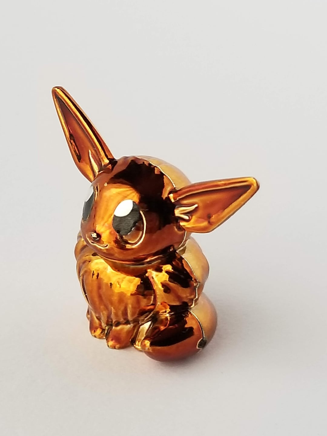 Eevee No133 Pokemon Mini Figure Metallic Paint Very Rare Japanese ...