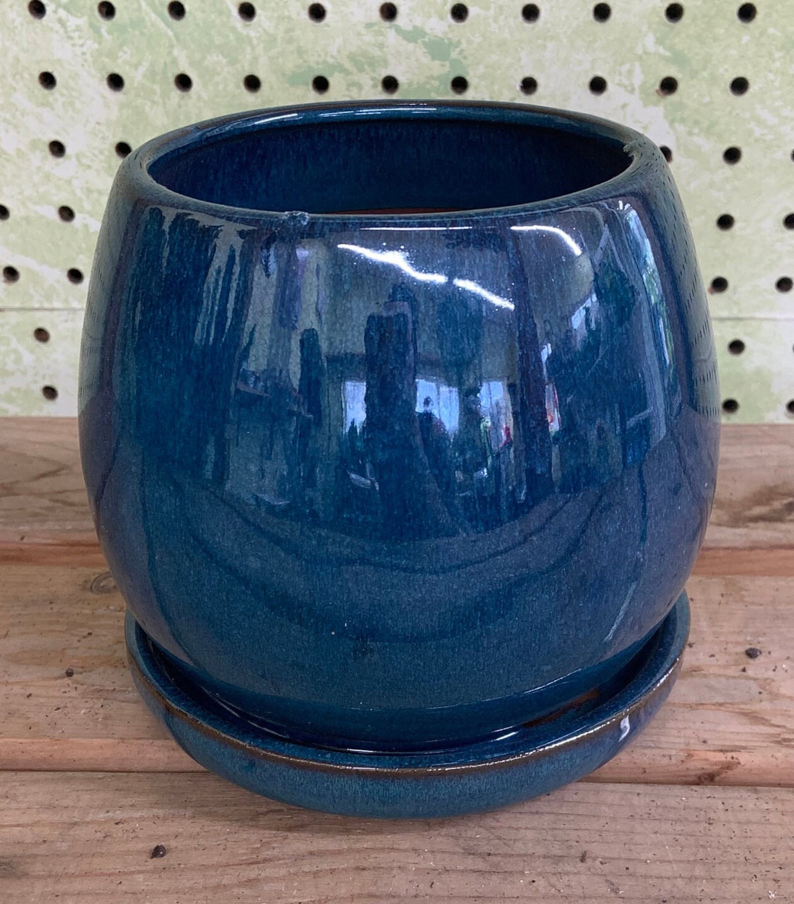 6" Ceramic Planter/pot Handmade Minimalist Style 6 Inch With Drainage ...
