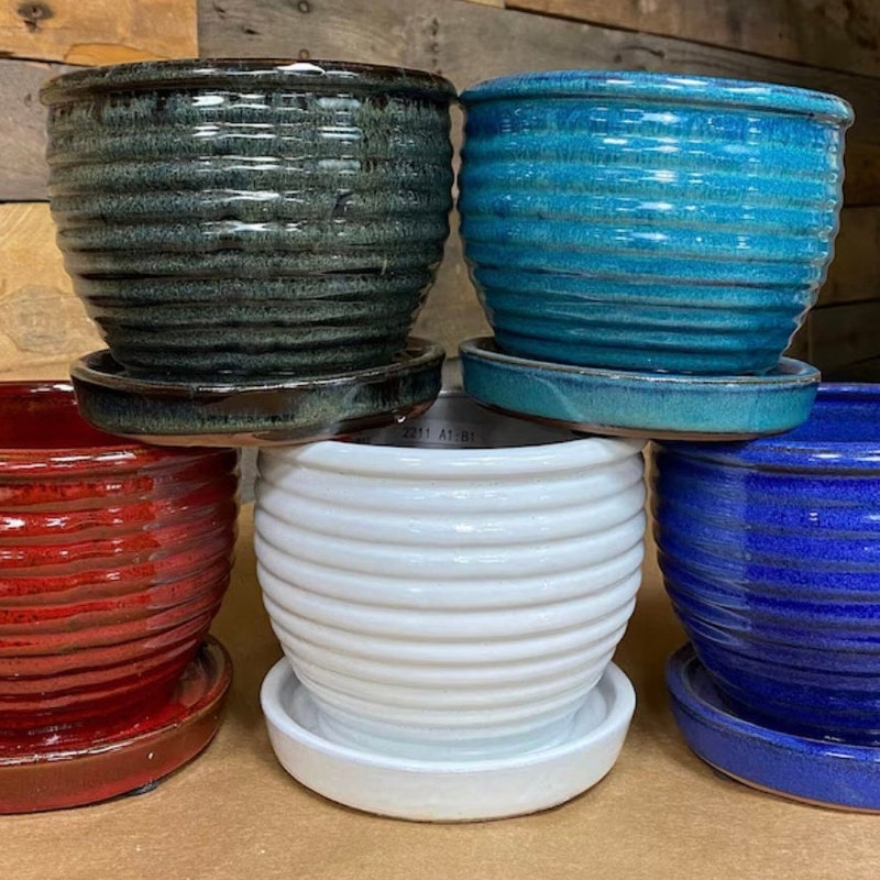 9 Inch Glazed - Etsy