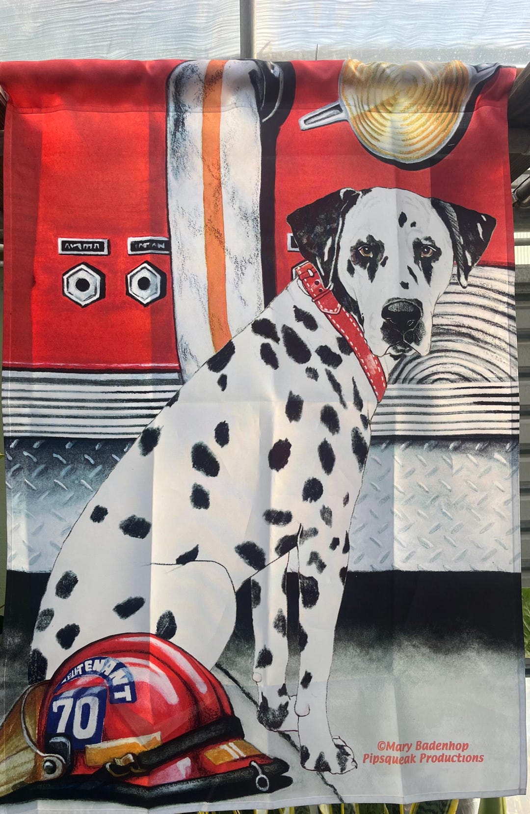 Dalmatian Flag / Everyday Flag/ Large Flag 22 X 48 - Etsy