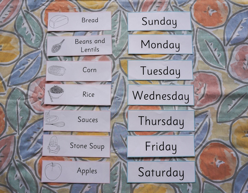 VISUAL SCHEDULE BUNDLE, Printable, Toddler Preschool Kids Homeschool ...