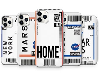 Flight Ticket Phone Case - Etsy
