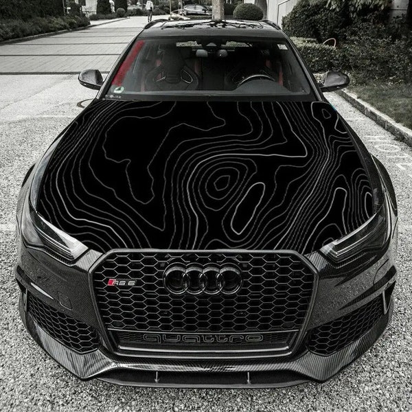 Topography Car Decals - Etsy