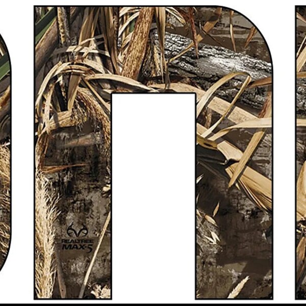 Realtree Camo Decal - Etsy