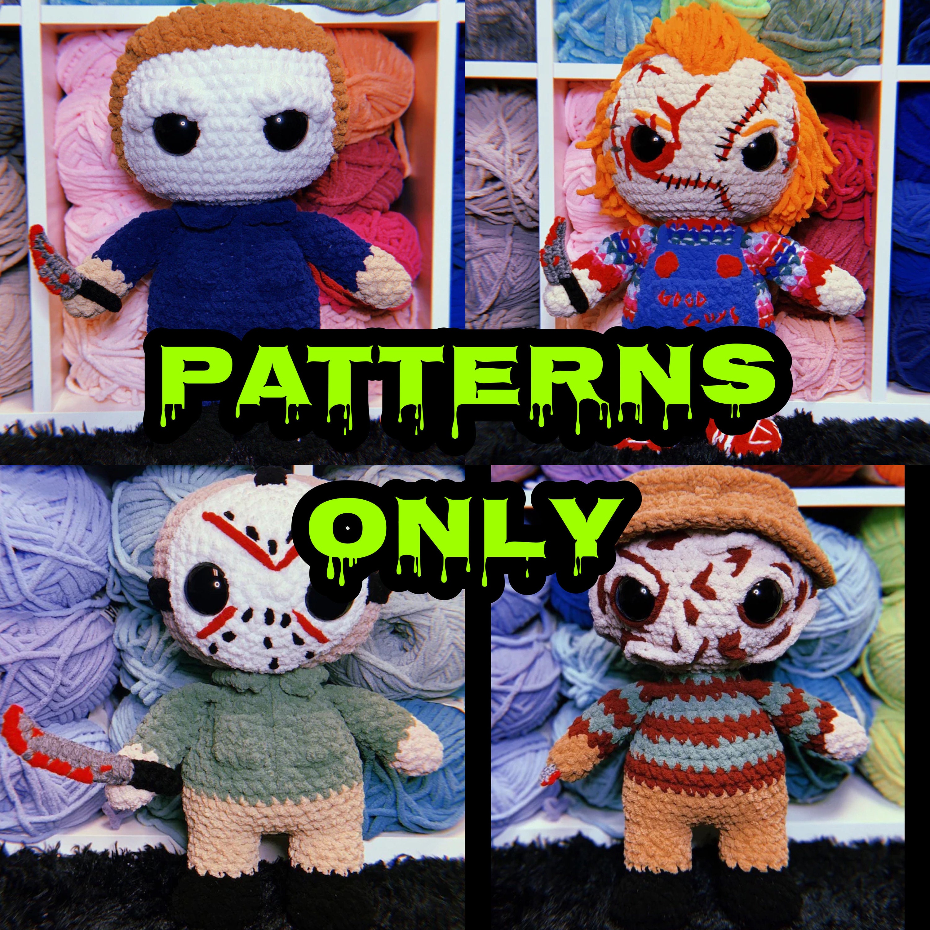 Slasher Bundle 1 | Patterns Only