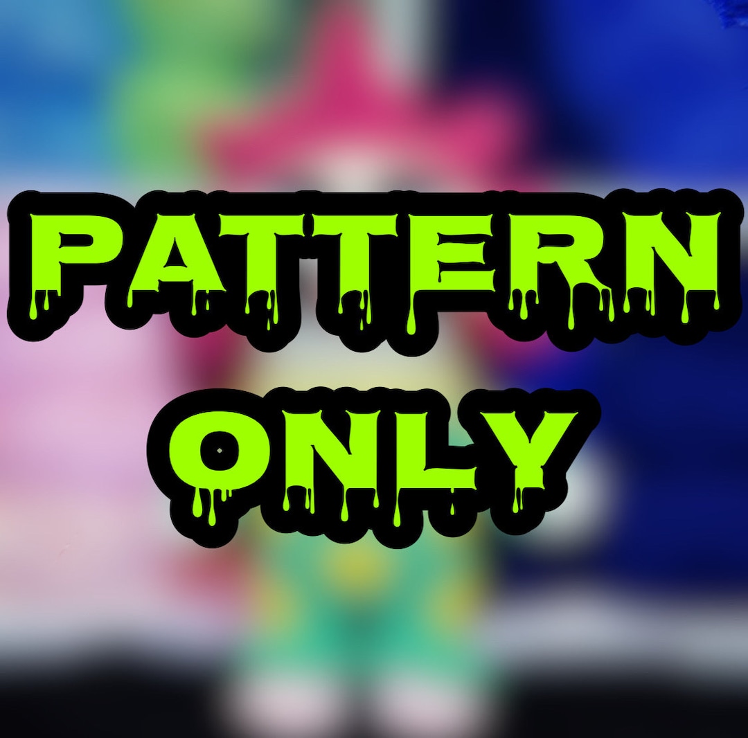 Spikey | Pattern Only - Etsy