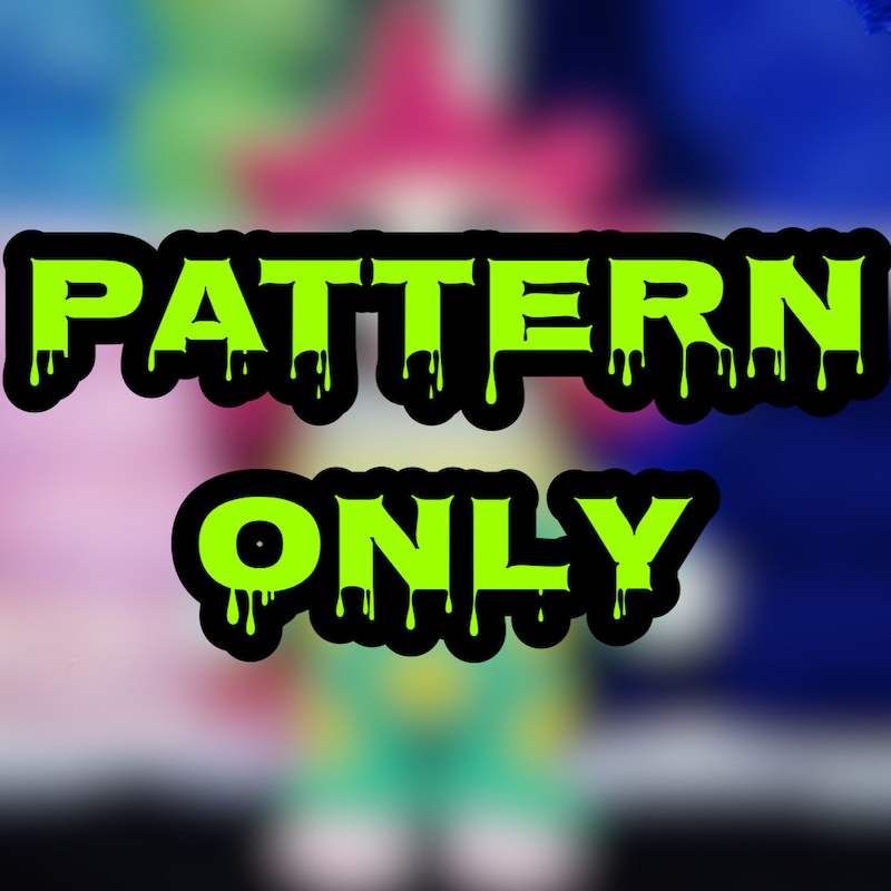 Sprunki Crochet Pattern - Etsy