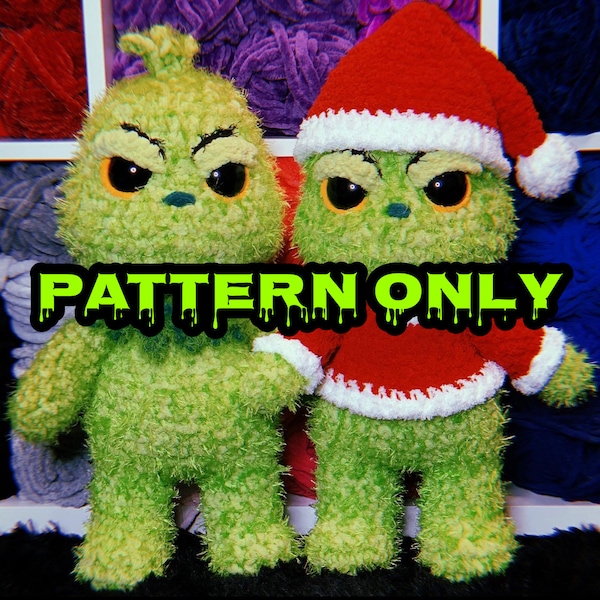 Grinch Pattern - Etsy
