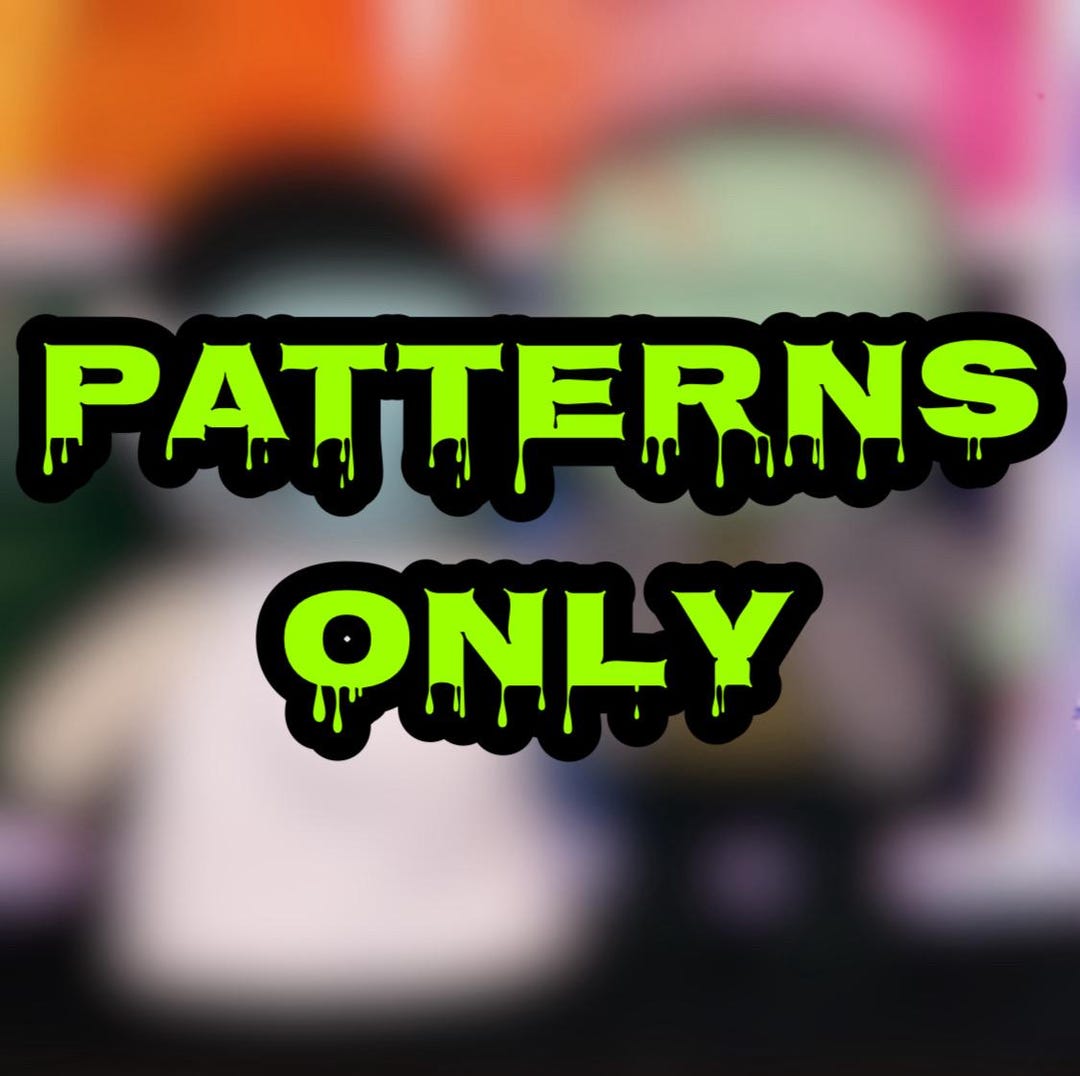 Frank and Bride | Patterns Only - Etsy