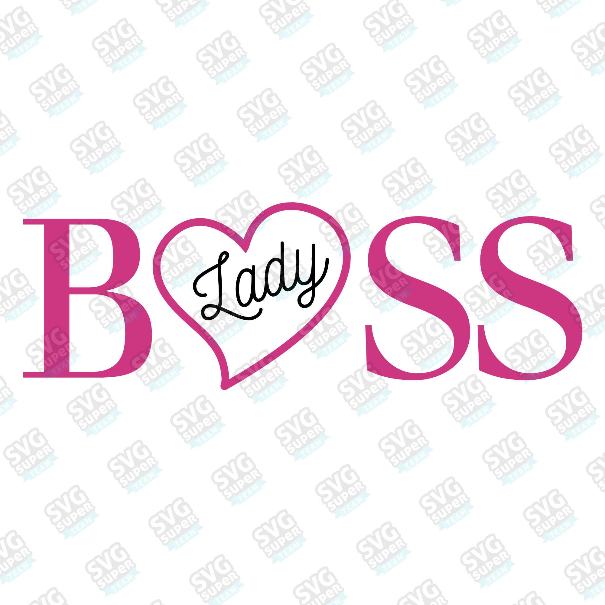 Boss Lady SVG, Digital File, Download File for Cricut, Mom Boss Svg ...