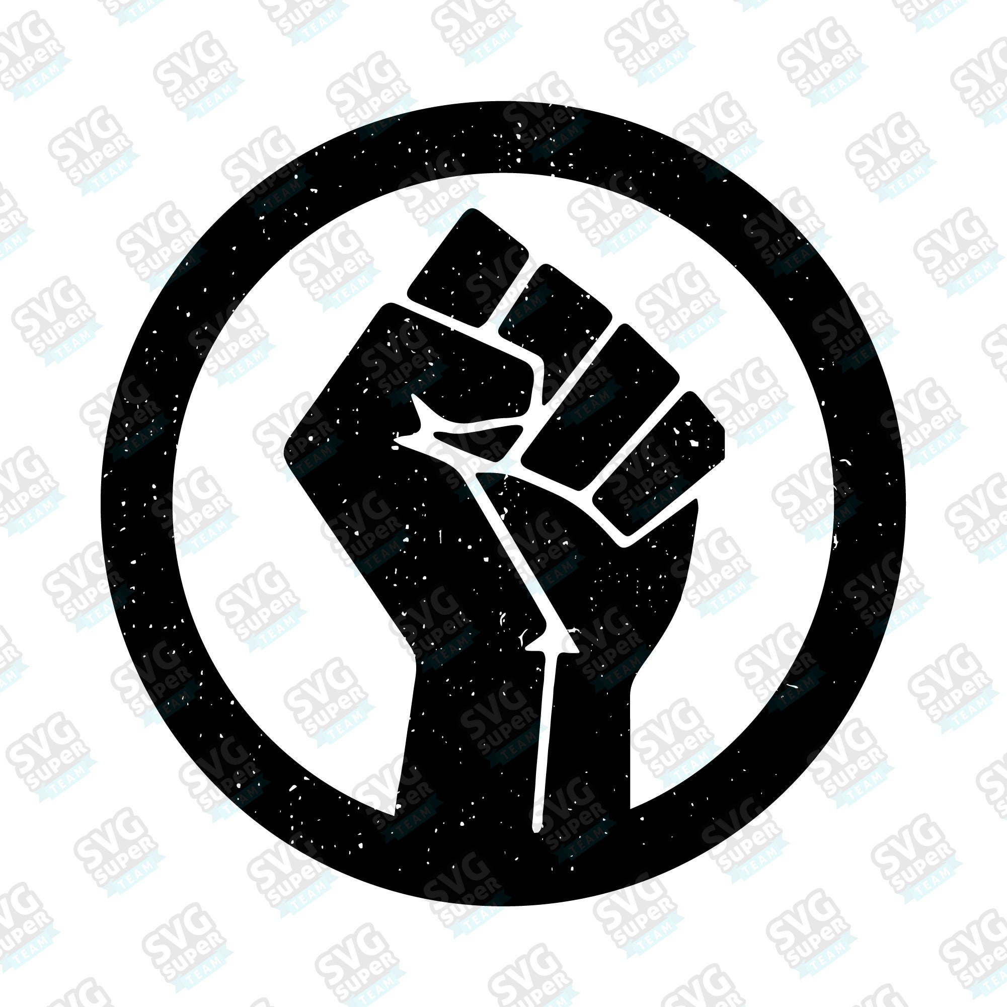 Raised Fist Svg Black Lives Matter Svg Digital Download Blm - Etsy