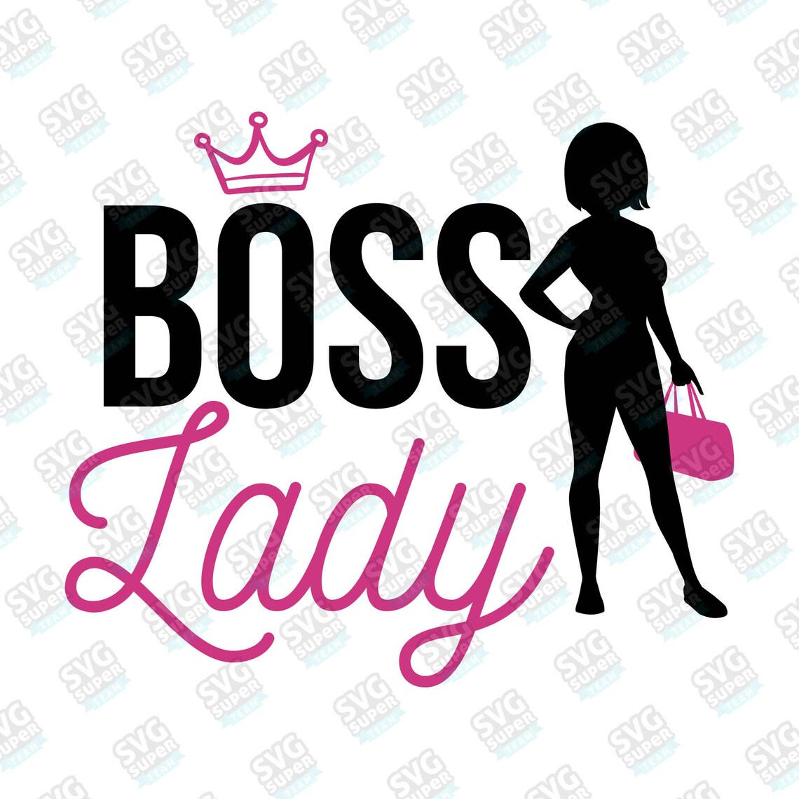Boss Lady SVG, Digital File, Download File for Cricut, Mom Boss Svg ...