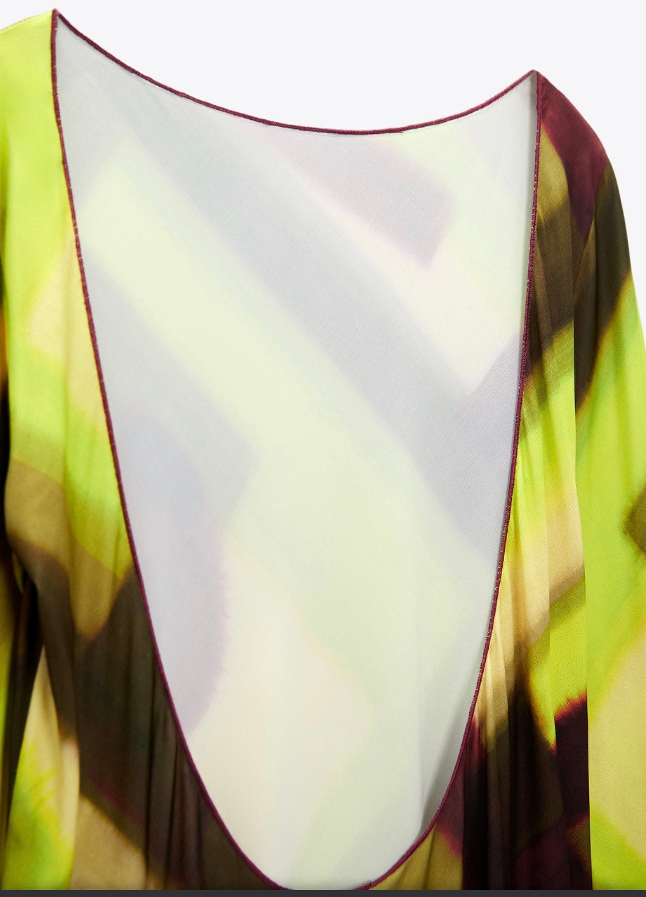 Zara Bright Green and Brown Printed Dress Size M - Etsy