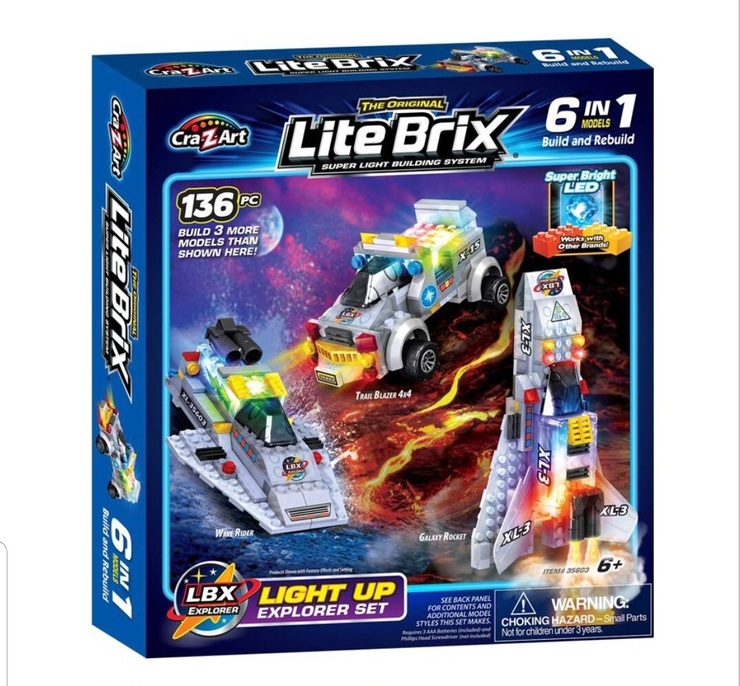 90’s Lite Brix Blocks Explore Your Imagination - Etsy