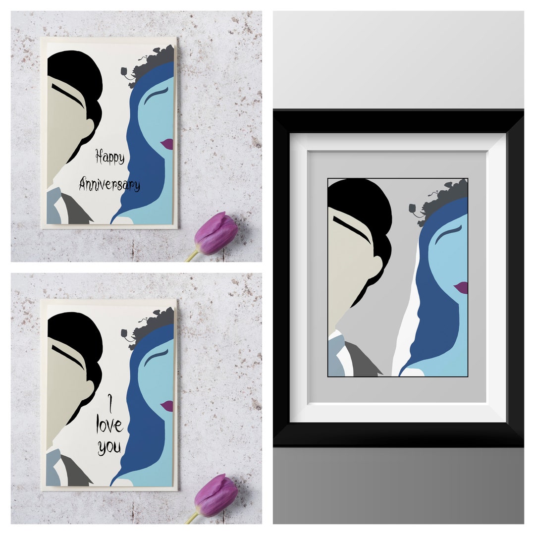 Corpse Bride Greeting Cards and A4 Poster Prints Tim Burton - Etsy