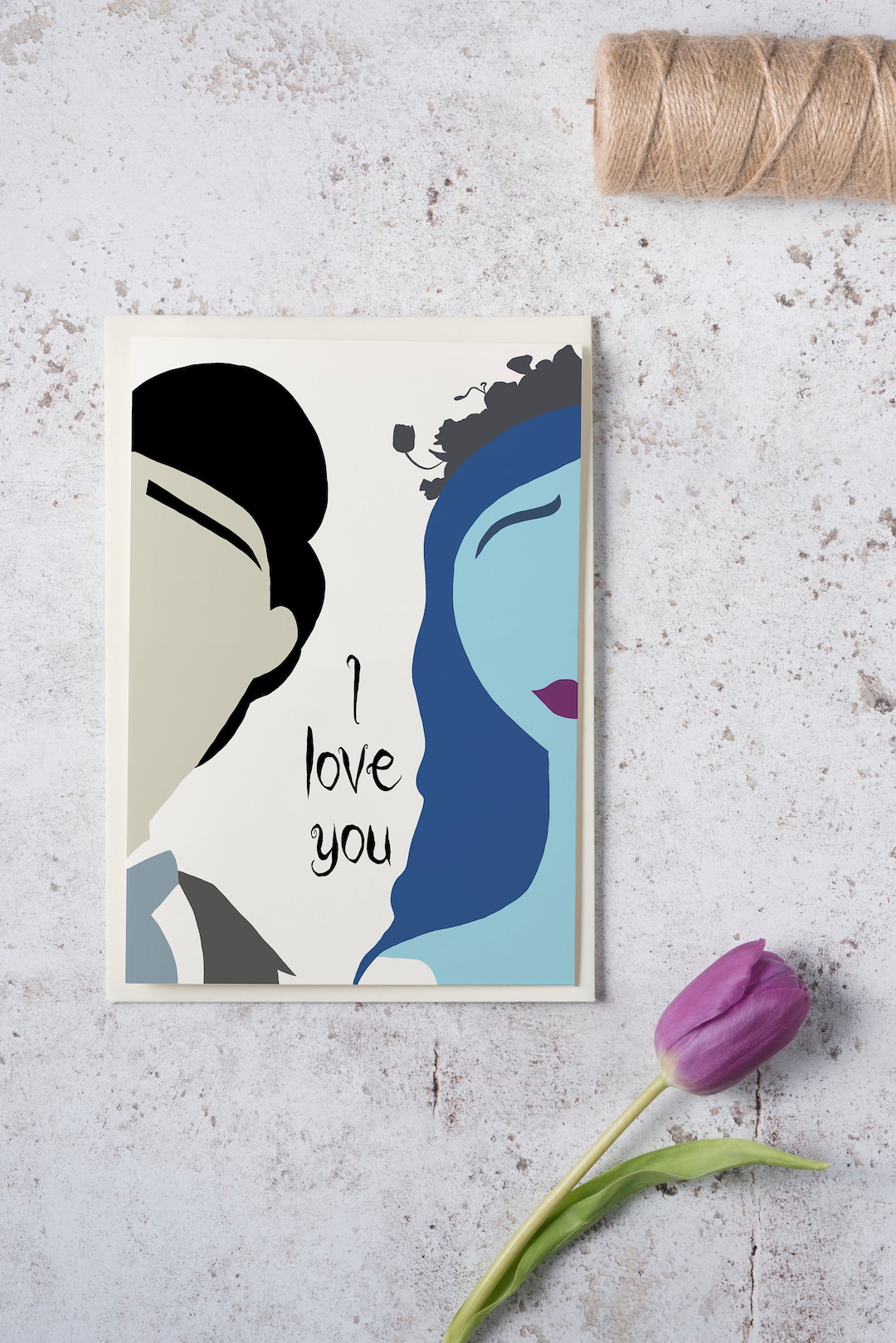 Romantic Greeting Card Inspired by the 2005 Stop-motion Movie Corpse ...