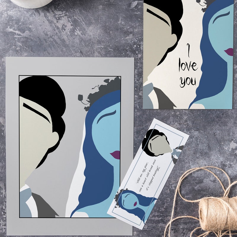 Corpse Bride Card - Etsy