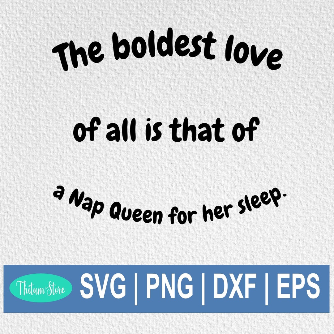 Funny Sleep SVG, Nap Queen SVG, Funny Sleep Quotes, Instant Download ...