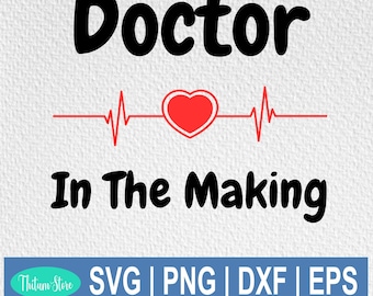 Doctor Life Svg & Clip Art MD Svg Physician Medical Student Med Svg ...