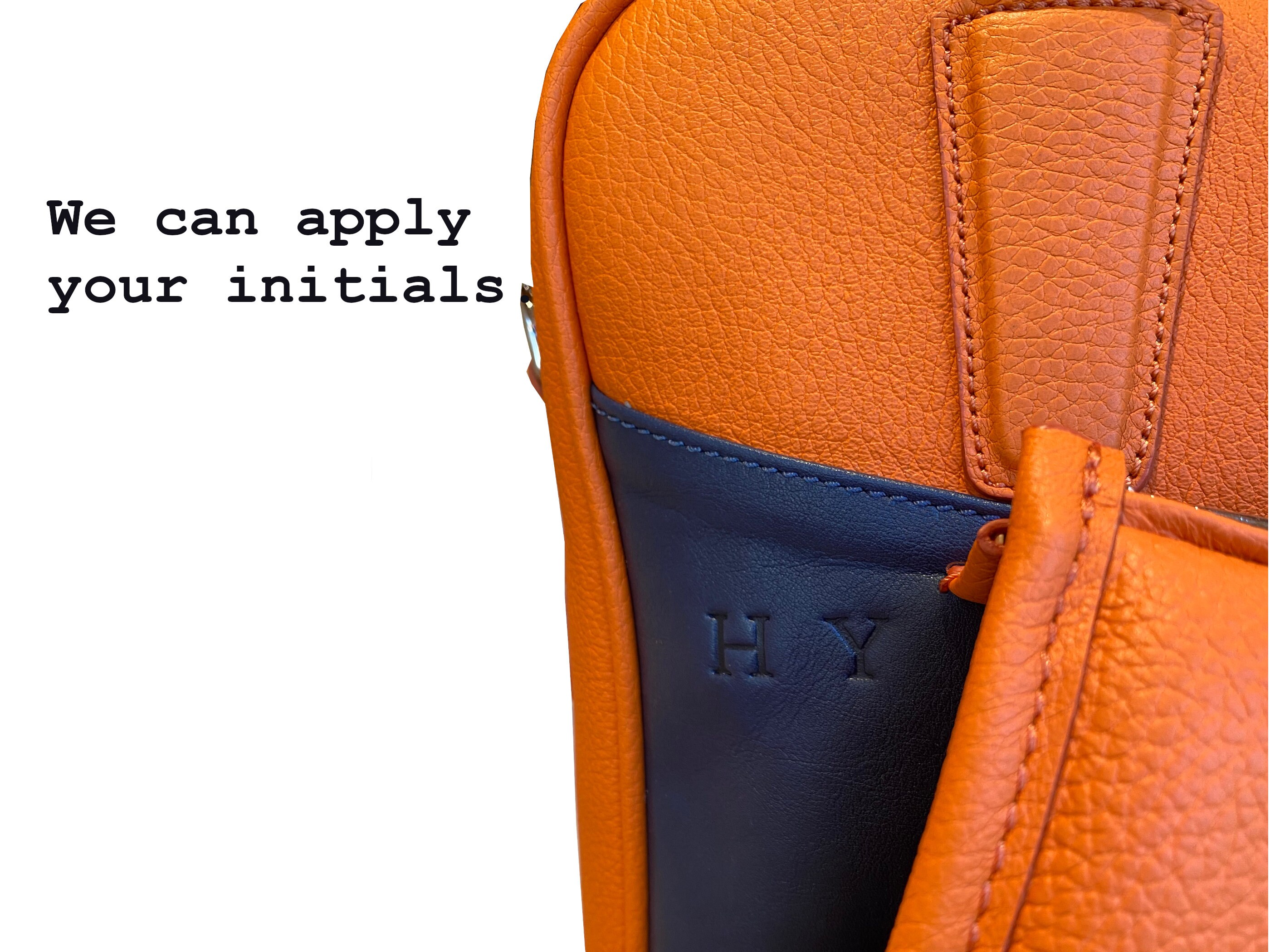 Joya Personalized Leather Tennis Bag, 6 Racket, Top Grain Genuine ...