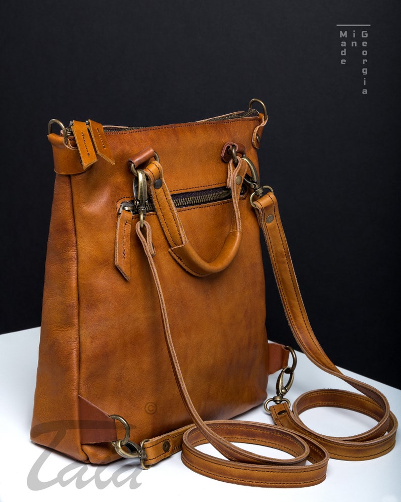 Handmade Leather Backpack Cozy Backpack - Etsy