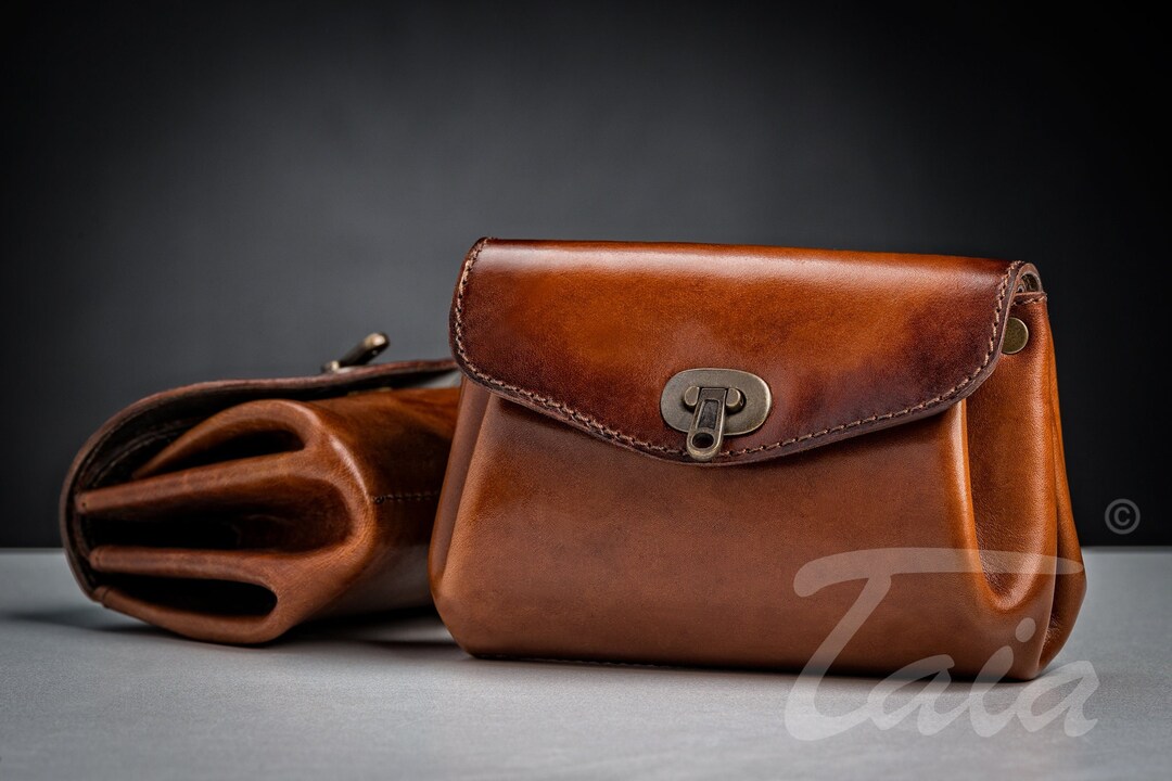 Minimalistic Purse for Women - Women's Genuine Leather Wallet - Etsy