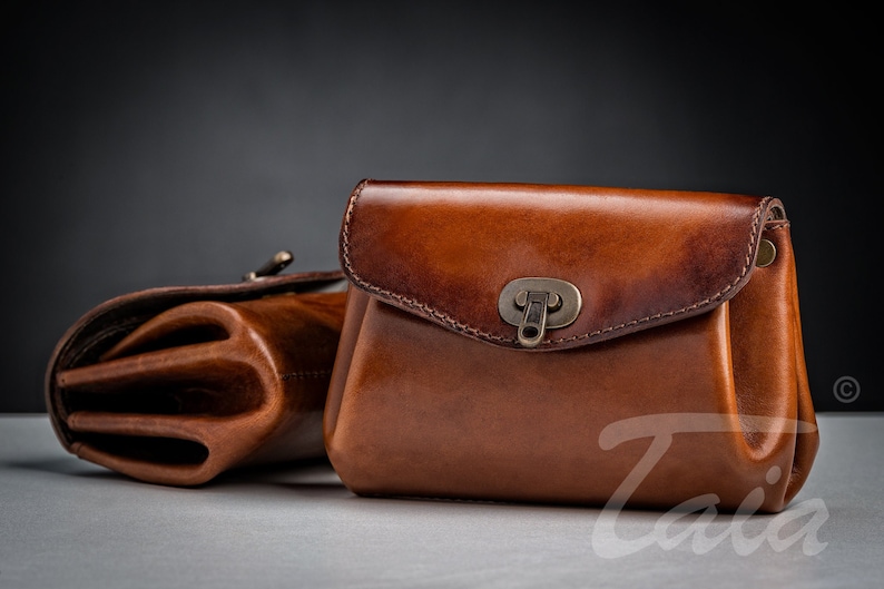 Minimalistic Purse for Women - Women's Genuine Leather Wallet - Etsy