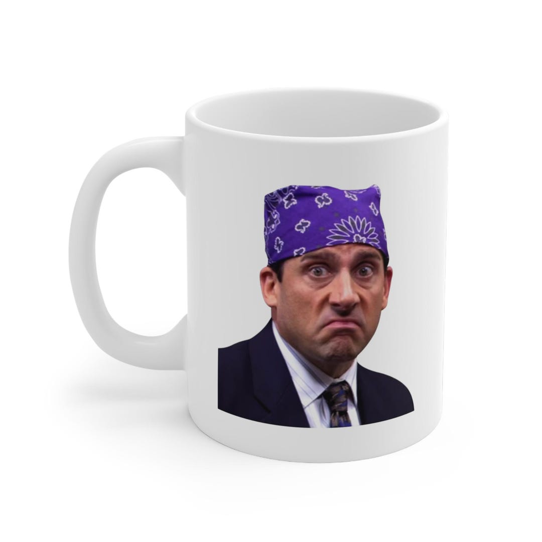 PRISON MIKE Mug Michael Scott the Office TV Show Fan Funny Gift Idea ...