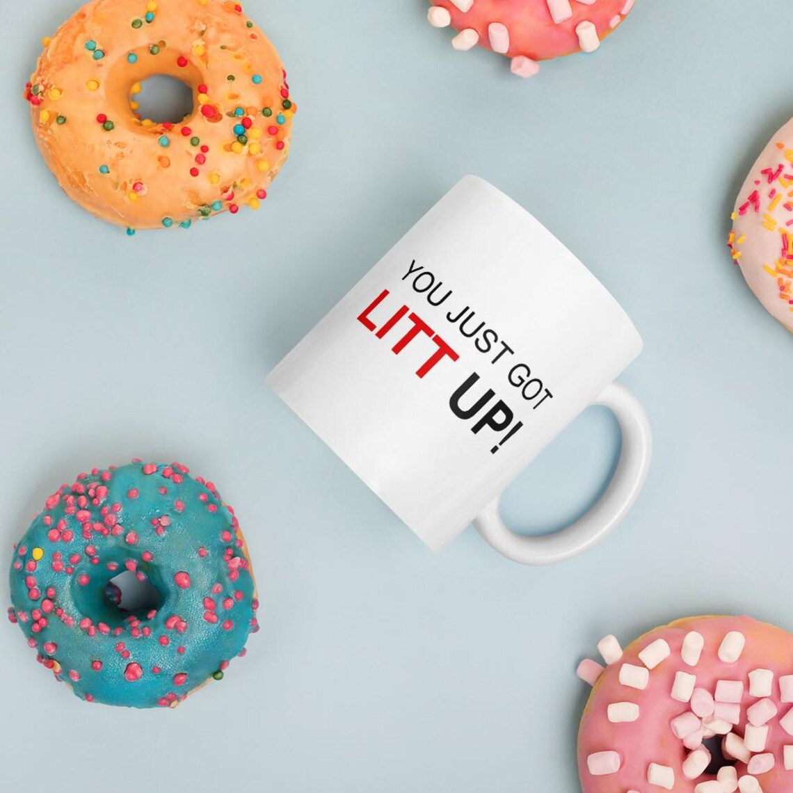 LITT UP Mug Lewis Litt Suits TV Show Funny Meme Suits Coffee Mug Law ...